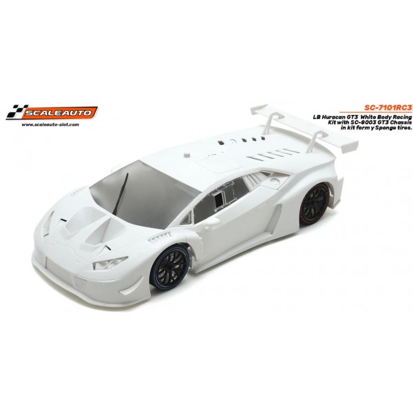 SC7101RC3 Scaleauto Huracan GT3 – White Racing Kit